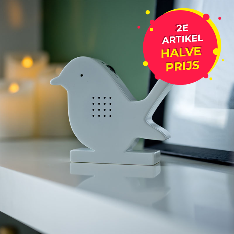 QLT Vogelbox Bewegingssensor Geluidsdoosje 2024 | LC Webshop